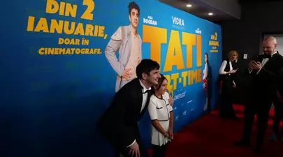 Alex Bogdan, fascinat de Eva Măruță la filmările „Tati part-time”. „E ...