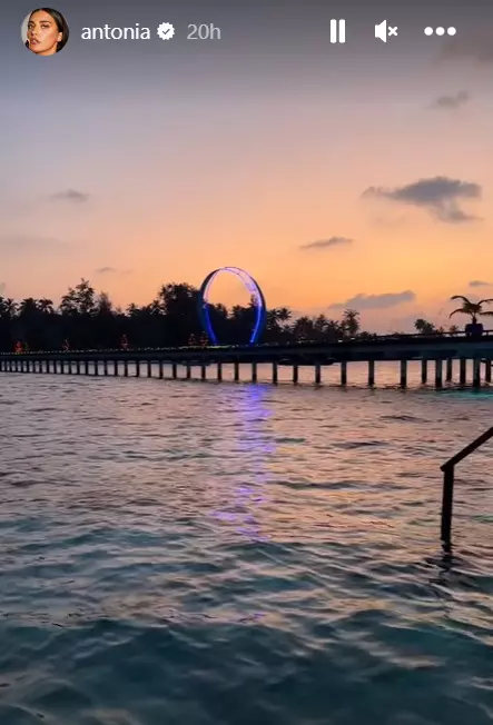 Anunțul făcut de Antonia din vacanța în Maldive cu familia