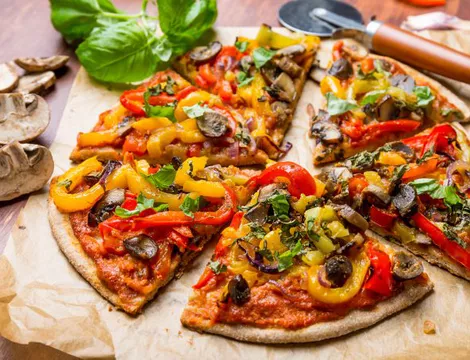 Pizza de post - o idee perfectă pentru zilele de post