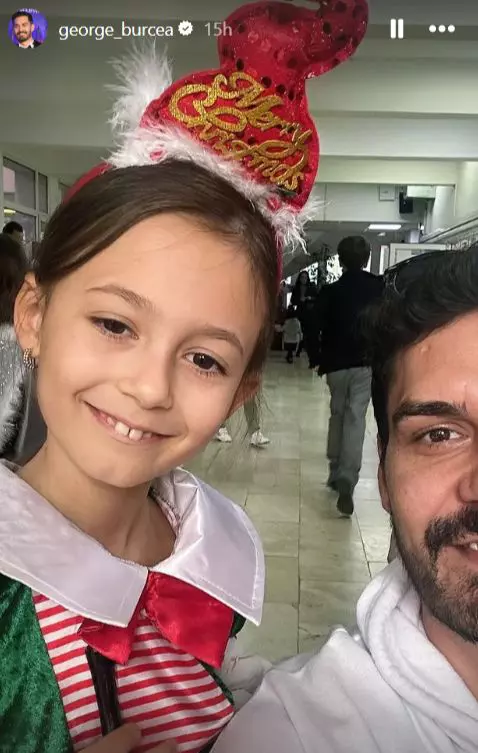 Andreea Bălan și fostul ei soț, George Burcea, împreună la serbarea ...