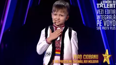 Vlad Ciobanu, de la „Românii au talent”, discurs emoționant
