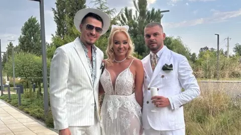 Imagini fabuloase de la nunta atipică a Mariei Constantin