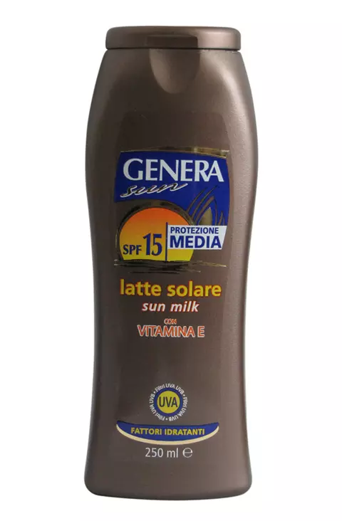 Genera – lapte solar cu SPF 15 - Elle.ro
