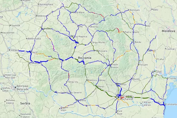 Cum folosim harta interactivă a calității drumurilor din România