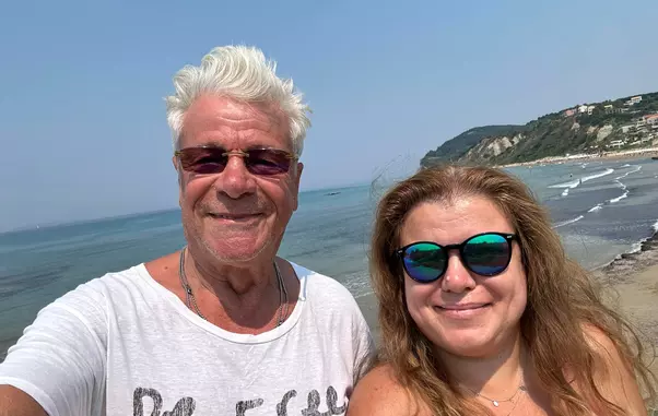 Cum arată fiica lui Gheorghe Visu. Actorul a postat o imagine rară cu ...