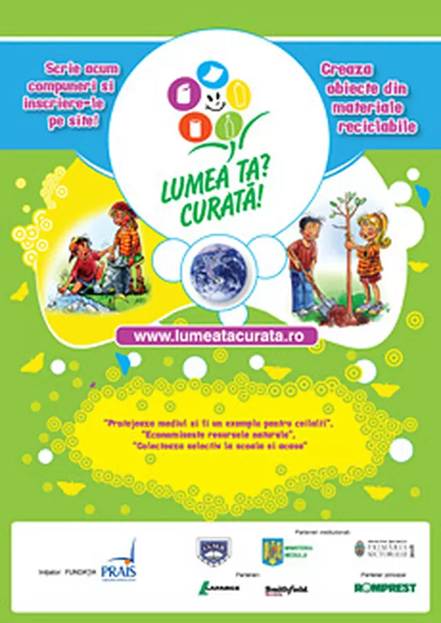 A fost lansata a III-a editie a programului educational "Lumea ta ...