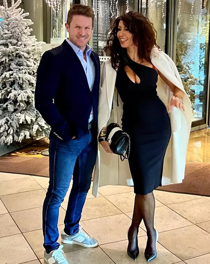 Cum S Au Afișat Mihaela Rădulescu și Felix Baumgartner De Revelion Dans în Zăpadă