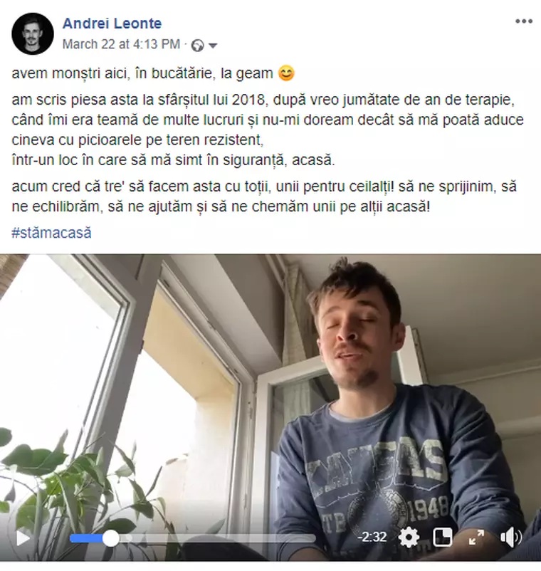 Andrei Leonte face un teledon contra COVID-19 de ziua lui de naștere | Unica.ro