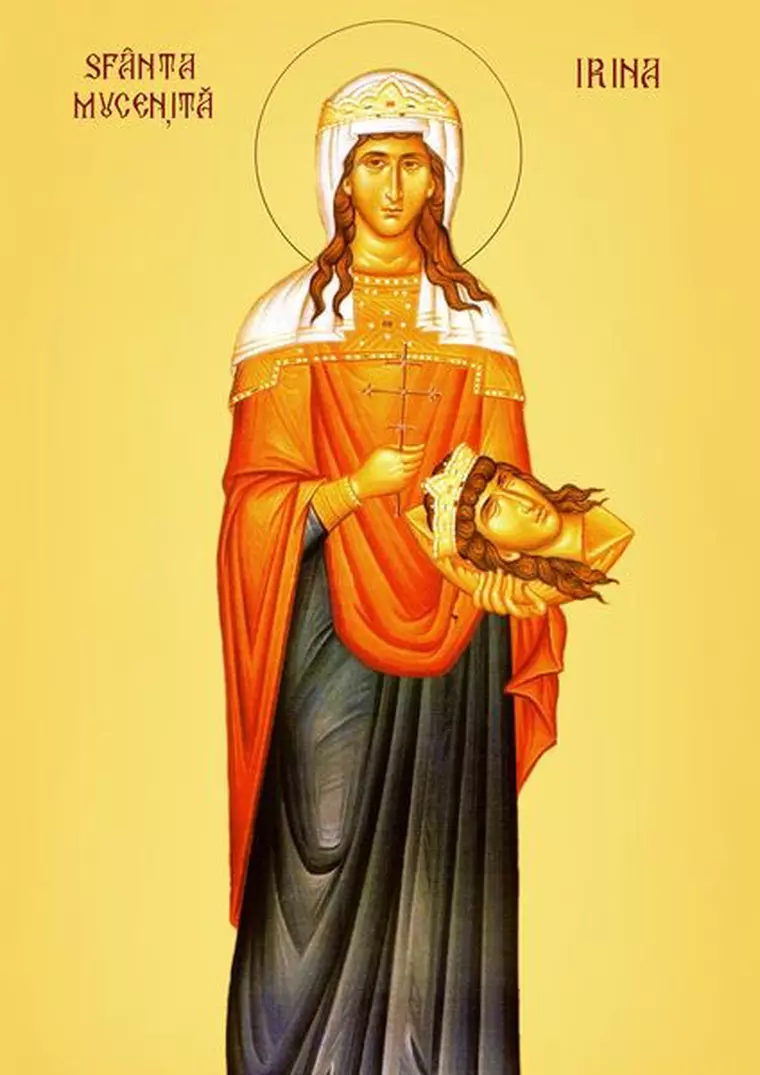 Sfânta Irina, mucenița care a propovăduit pacea lui Dumnezeu | Unica.ro