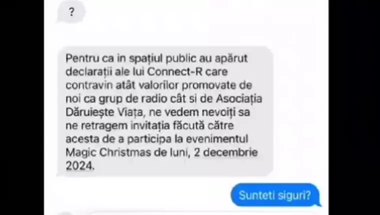 Connect-R a răbufnit după ce a fost exclus din concertul caritabil de ...