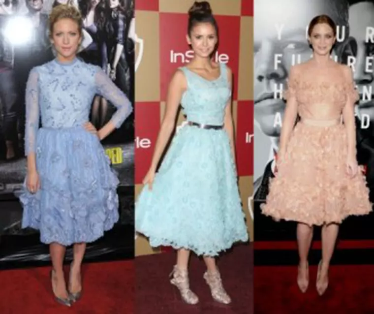 MODA 2013 Trend de primavara: rochia cu flori aplicate | Trend News ...