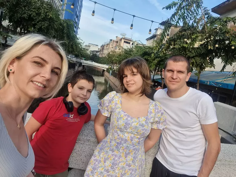 Adinaa și Alex Bourceanu. Sursă foto: Arhivă personală | Unica.ro