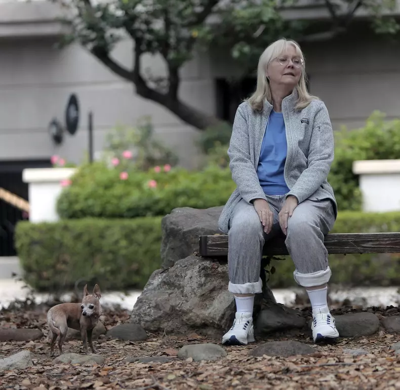 Cheers alum Shelley Long looks downcast and lost in thought as she is spotted the day after no ...