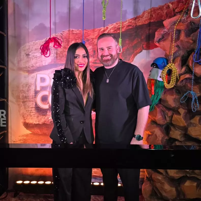 Bella Santiago și Nicu Grigore la avanpremiera Power Couple România ...