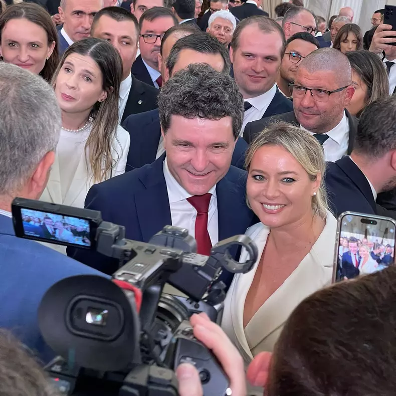 Laura Cosoi la învestirea lui Nicușor Dan în funcția de președinte al ...