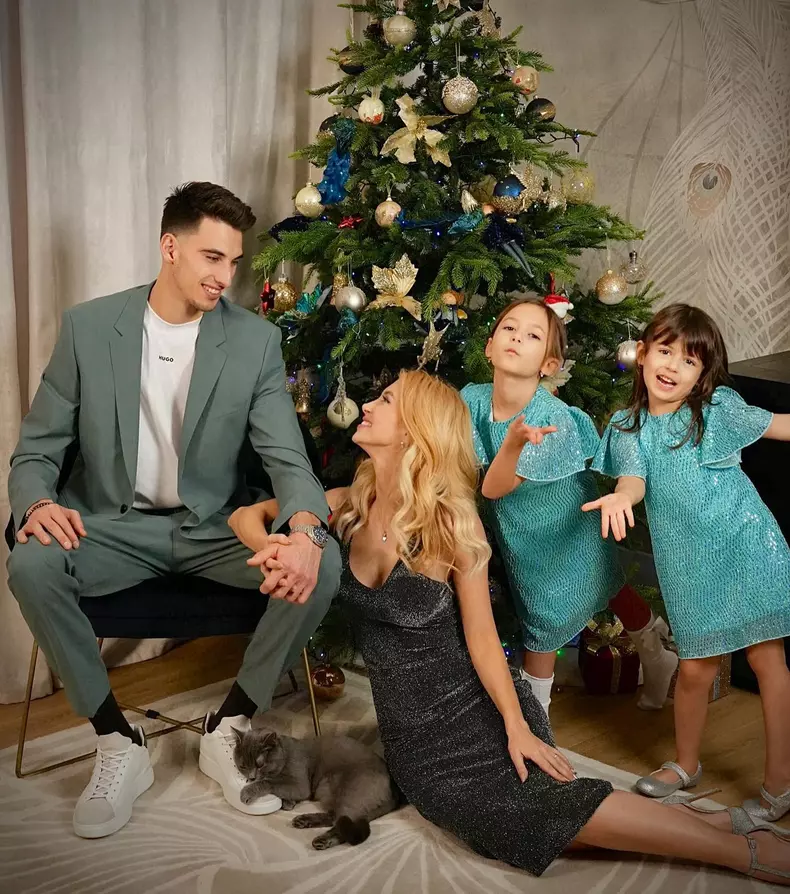 Andreea Bălan și fostul ei soț, George Burcea, împreună la serbarea ...