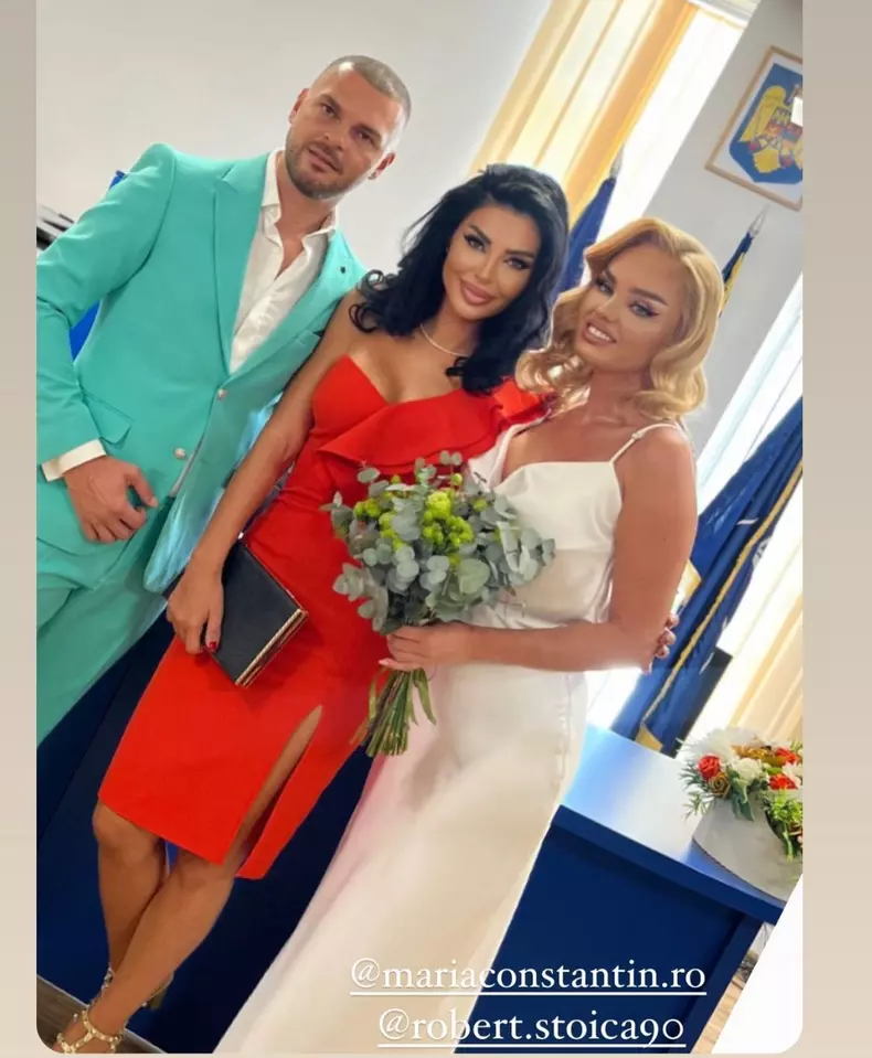 Maria Constantin și Robert Stoica s-au căsătorit | Unica.ro