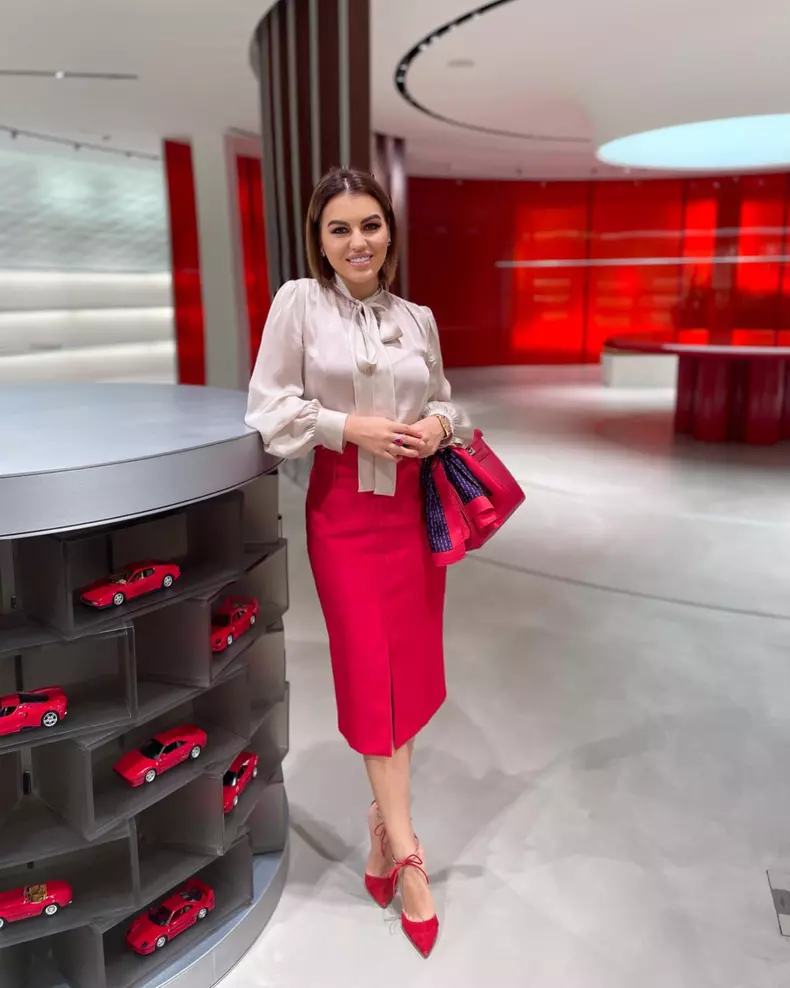 Romina Gingașu, soția miliardarului Piero Ferrari | Unica.ro