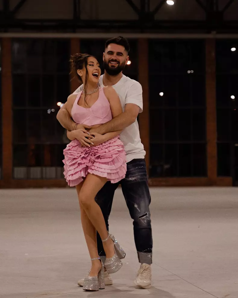 Nicole Cherry și soțul ei, Florin Popa | Unica.ro