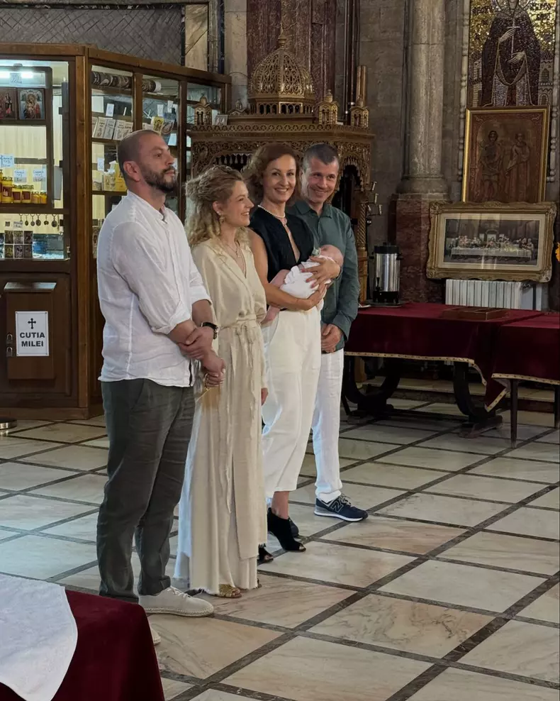 Victoria Raileanu și-a botezat fetița. Imagini inedite de la eveniment ...