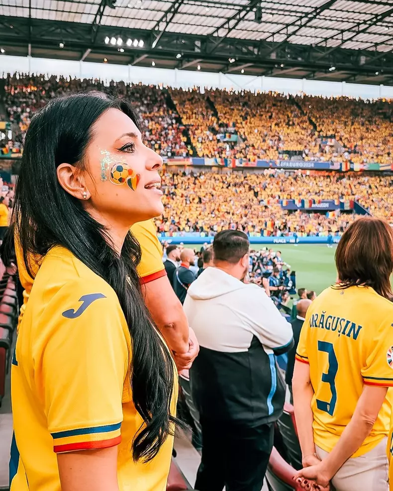 Corina Caragea, din nou în tribune, la meciul România – Slovacia de la ...