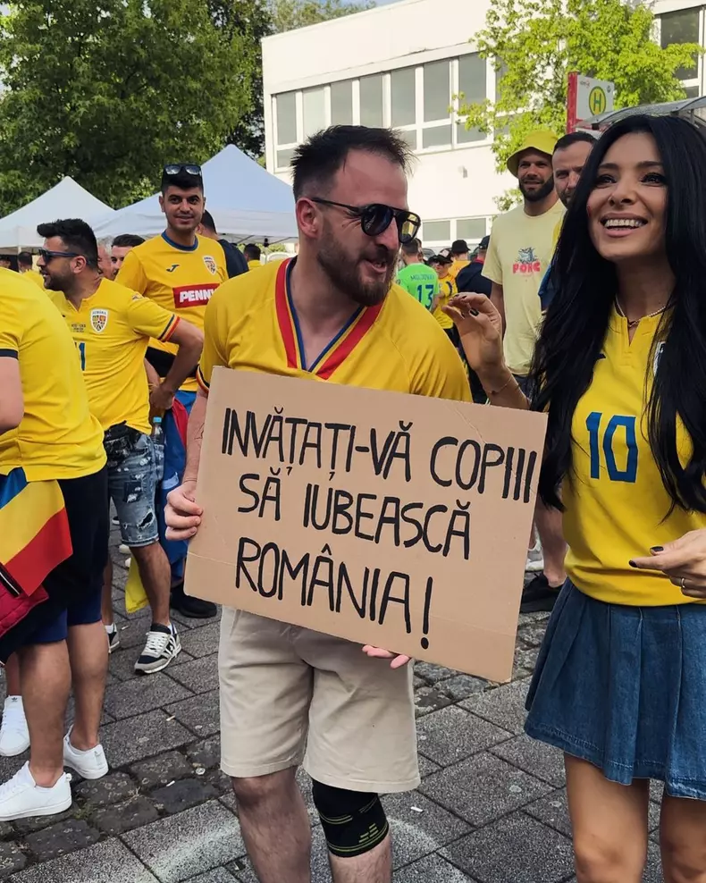 Corina Caragea, din nou în tribune, la meciul România – Slovacia de la ...