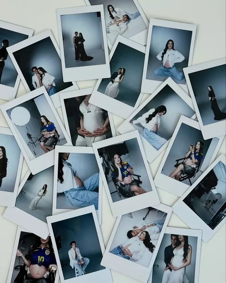 Imagini inedite cu Elena Hagi însărcinată: ședință foto alături de ...