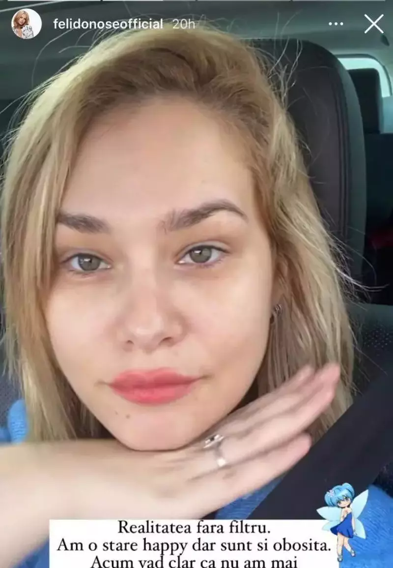 Cum arată Feli Donose nemachiată: "Realitatea fără filtru" - Elle.ro