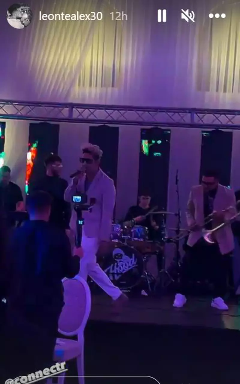 Theo Rose și fostul ei partener, Alex Leonte, s-au întâlnit la același ...