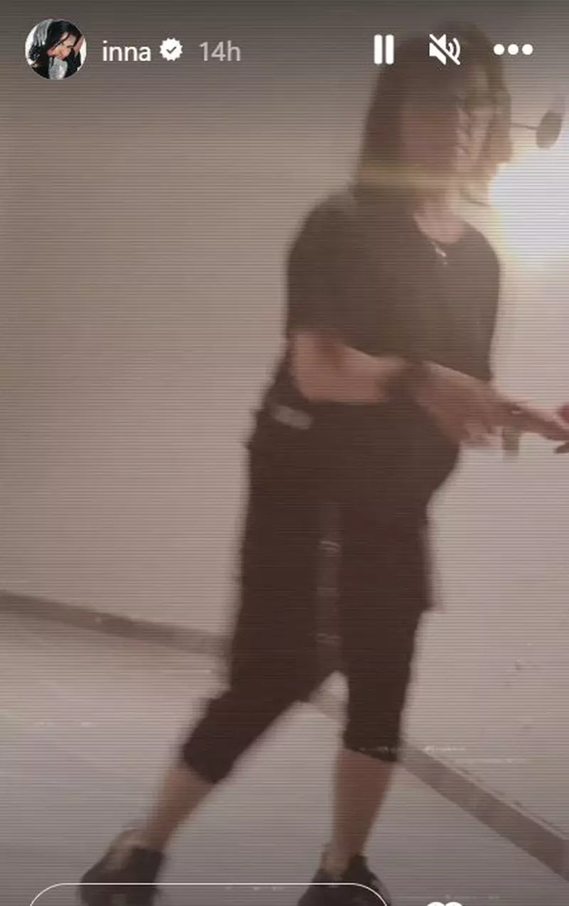 INNA a dezvăluit imagini inedite cu mama ei, în culisele unui concert ...