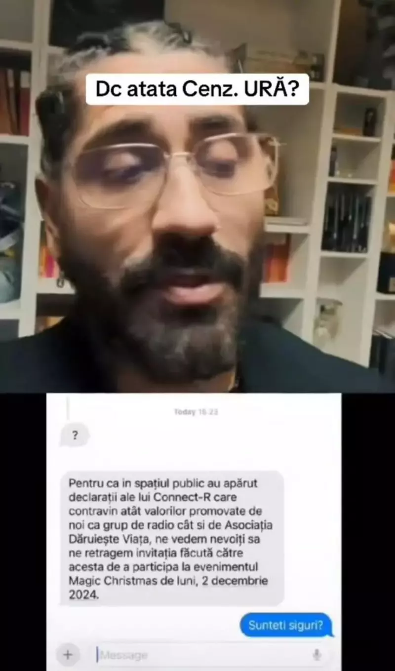 Connect-R, exclus dintr-un concert caritabil din cauza convingerilor ...