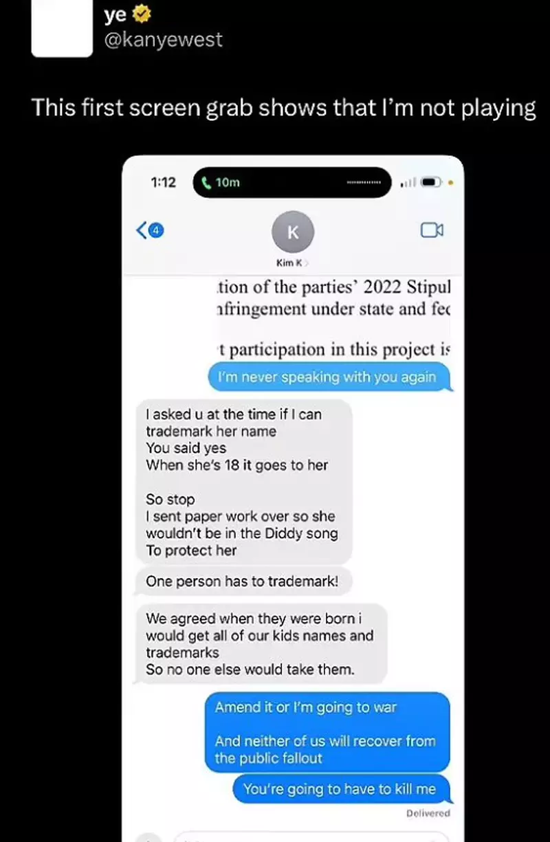 Kanye West, într-un scandal cu "mafia Kardashian". Kim, furioasă că rapperul a implicat-o pe ...