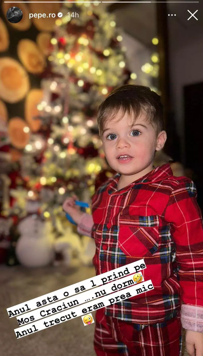 Pepe, imagini adorabile cu fiul său. Cât de mult a crescut băiețelul ...