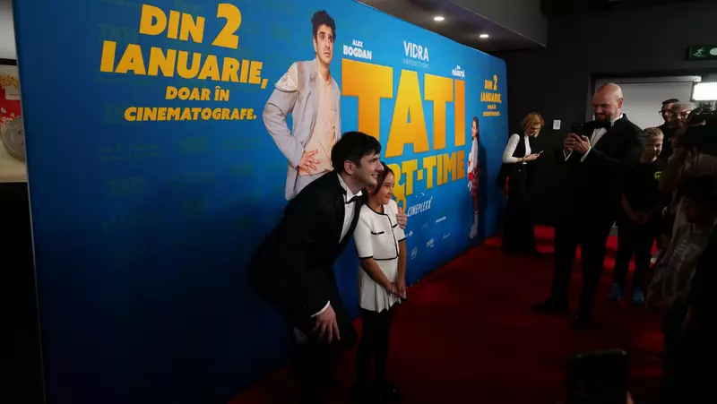 Alex Bogdan, fascinat de Eva Măruță la filmările „Tati part-time”. „E ...