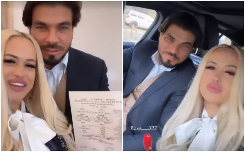 Anda Adam s-a căsătorit. Primele imagini de la cununia cântăreței ...