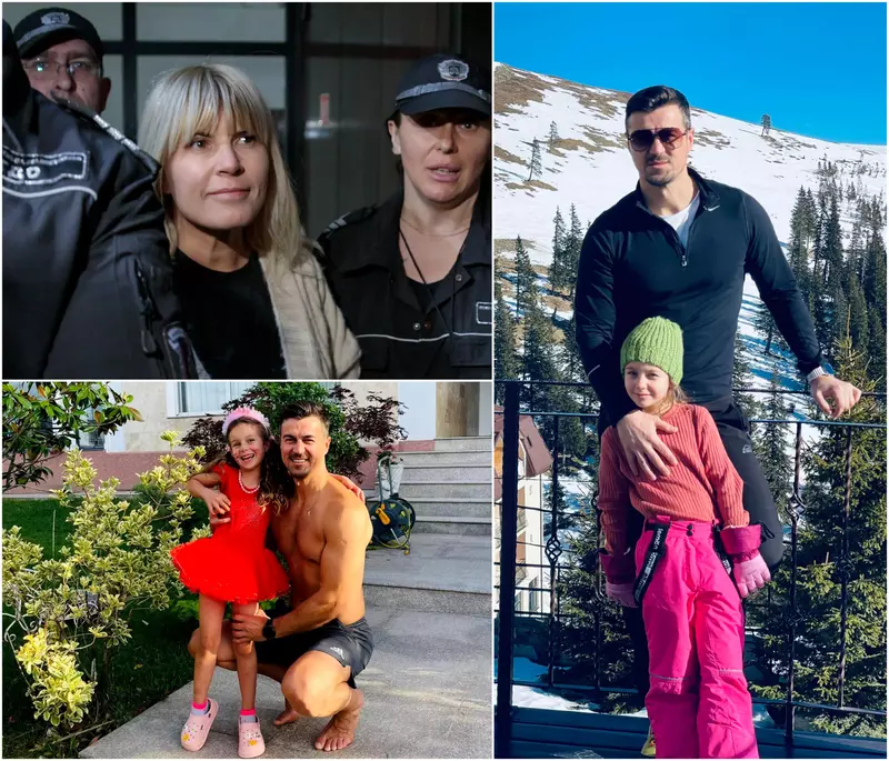 Doar ei doi, din nou. Cum au apărut Adrian Alexandrov și fiica lui, la serbarea școlară. Când ar ...