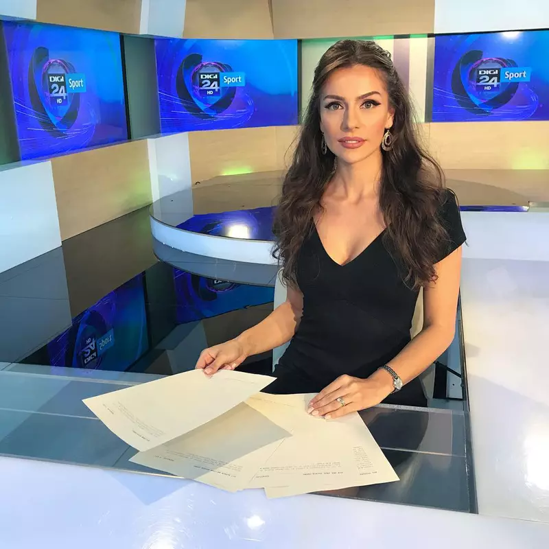 Prezentatoarea de știri care e curtată de fotbaliști