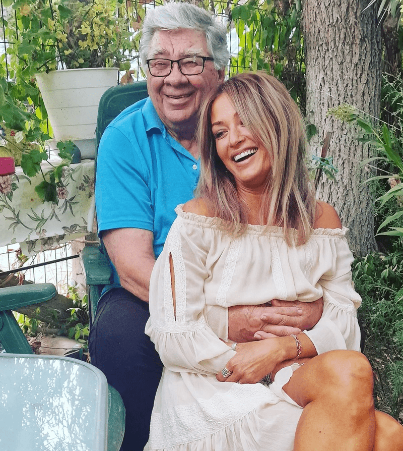 Lecție de iubire! Anca Țurcașiu, imagini duioase cu tatăl ei de 86 de ani, rămas văduv acum ...