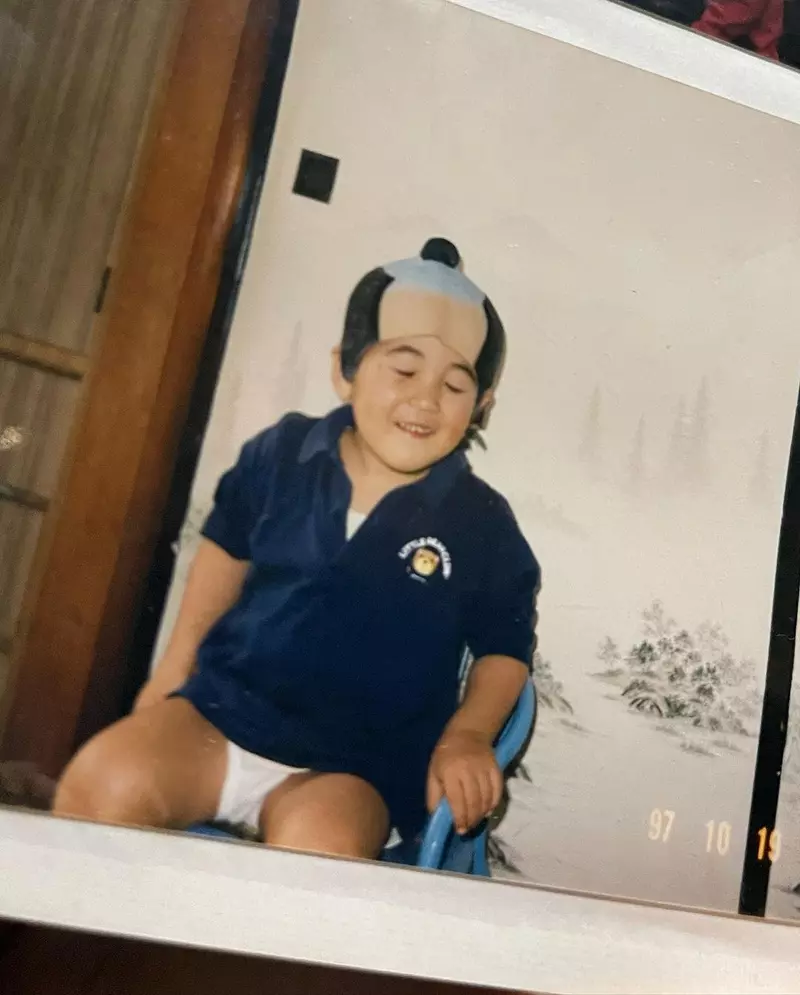 Rikito Watanabe de la Chefi la Cuțite, poze de colecție din copilărie