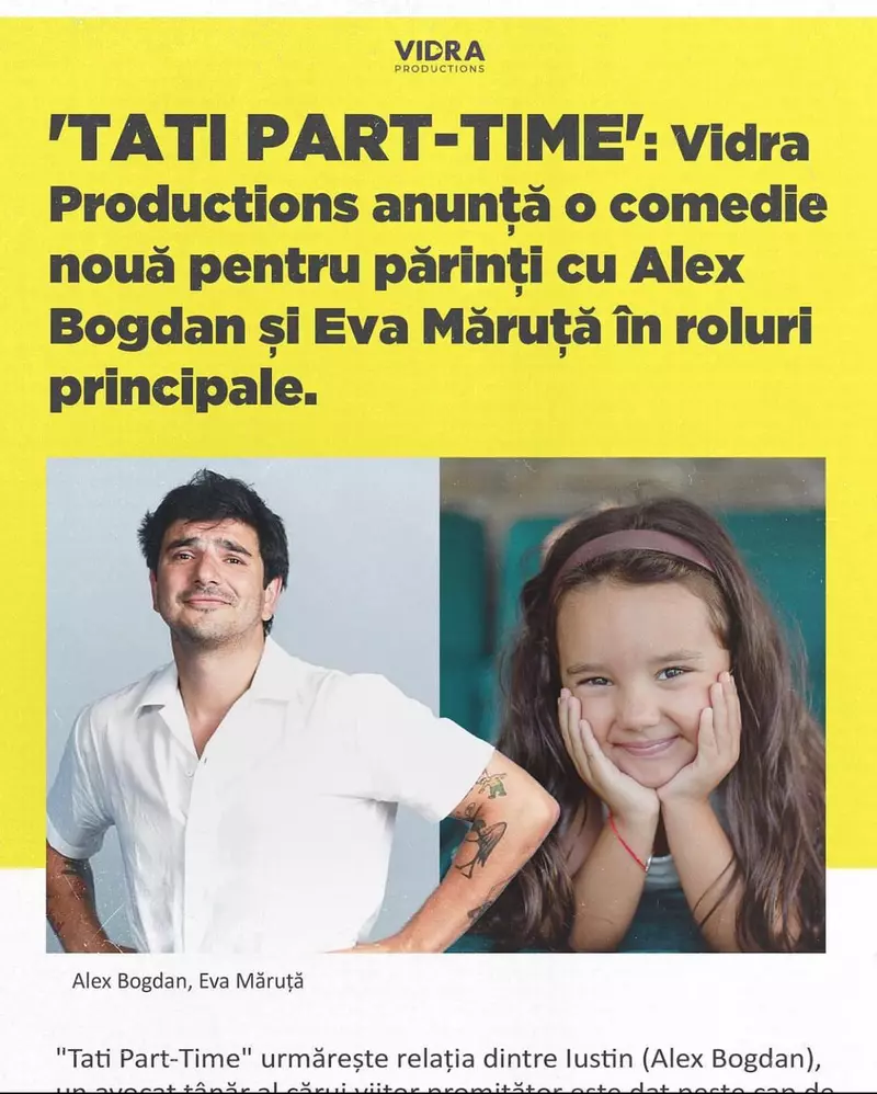 Eva, vedeta familiei Măruță! E actriță principală într-un film care va ...