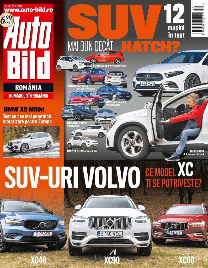 Revista AUTO BILD Nr 24 din 29 noiembrie 2018 | auto-bild.ro